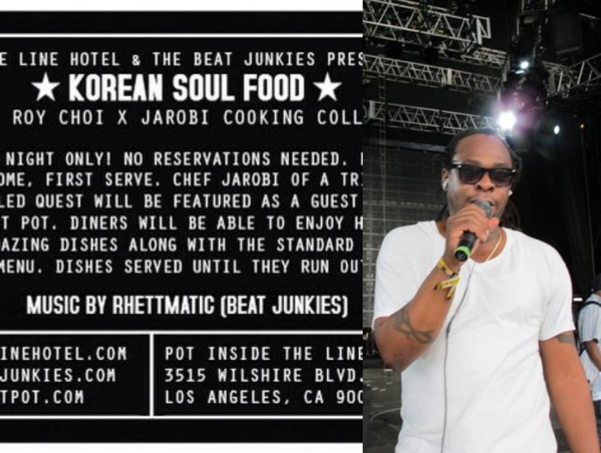 “kick It” With Roy Choi And A Tribe Called Quests Jarobi White At Pot
